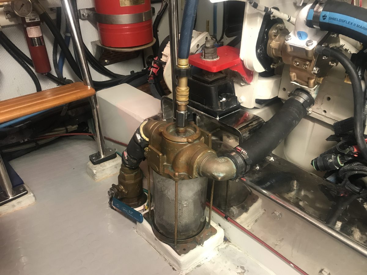 Fresh Water Engine Flush | JMYS - Trawler Specialists