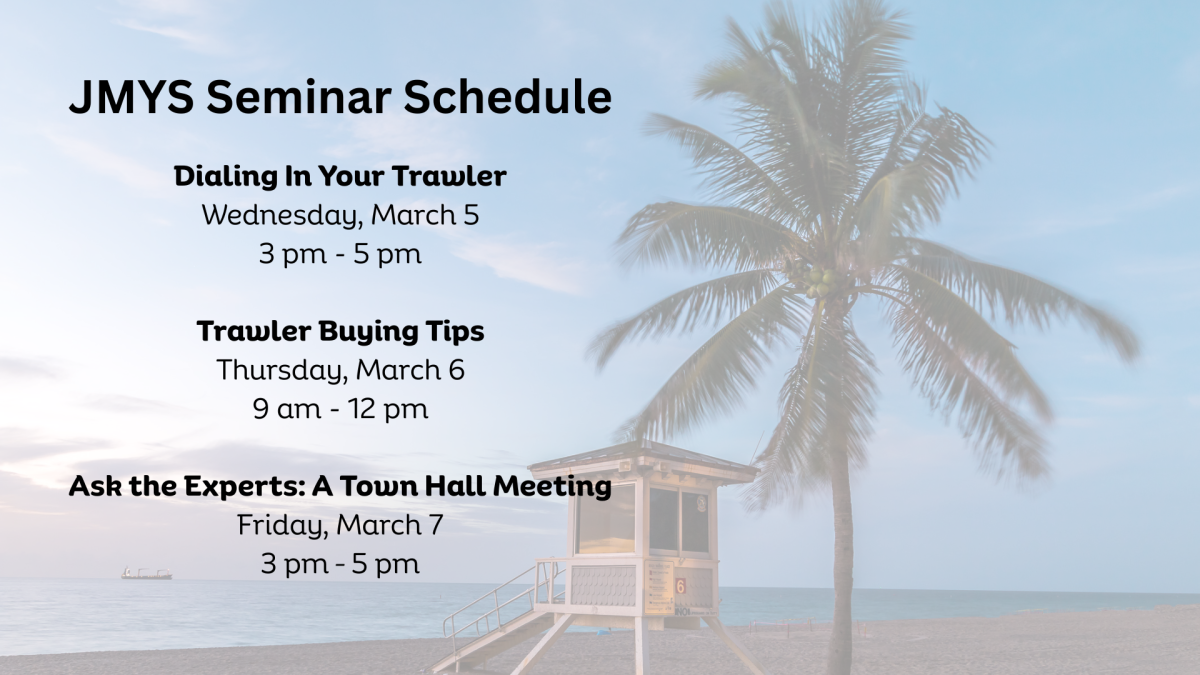 Trawlerfest Fort Lauderdale! | JMYS - Trawler Specialists